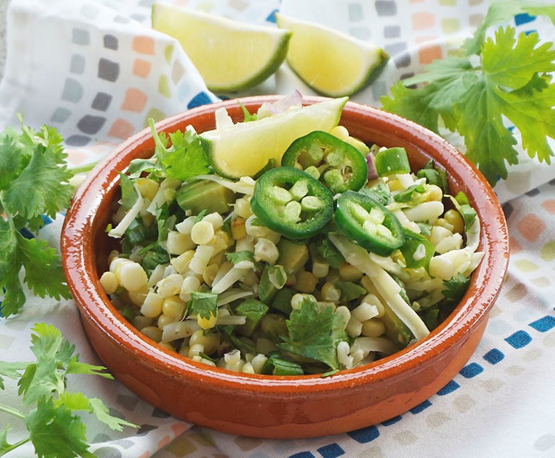 Salade de maïs à la mexicaine