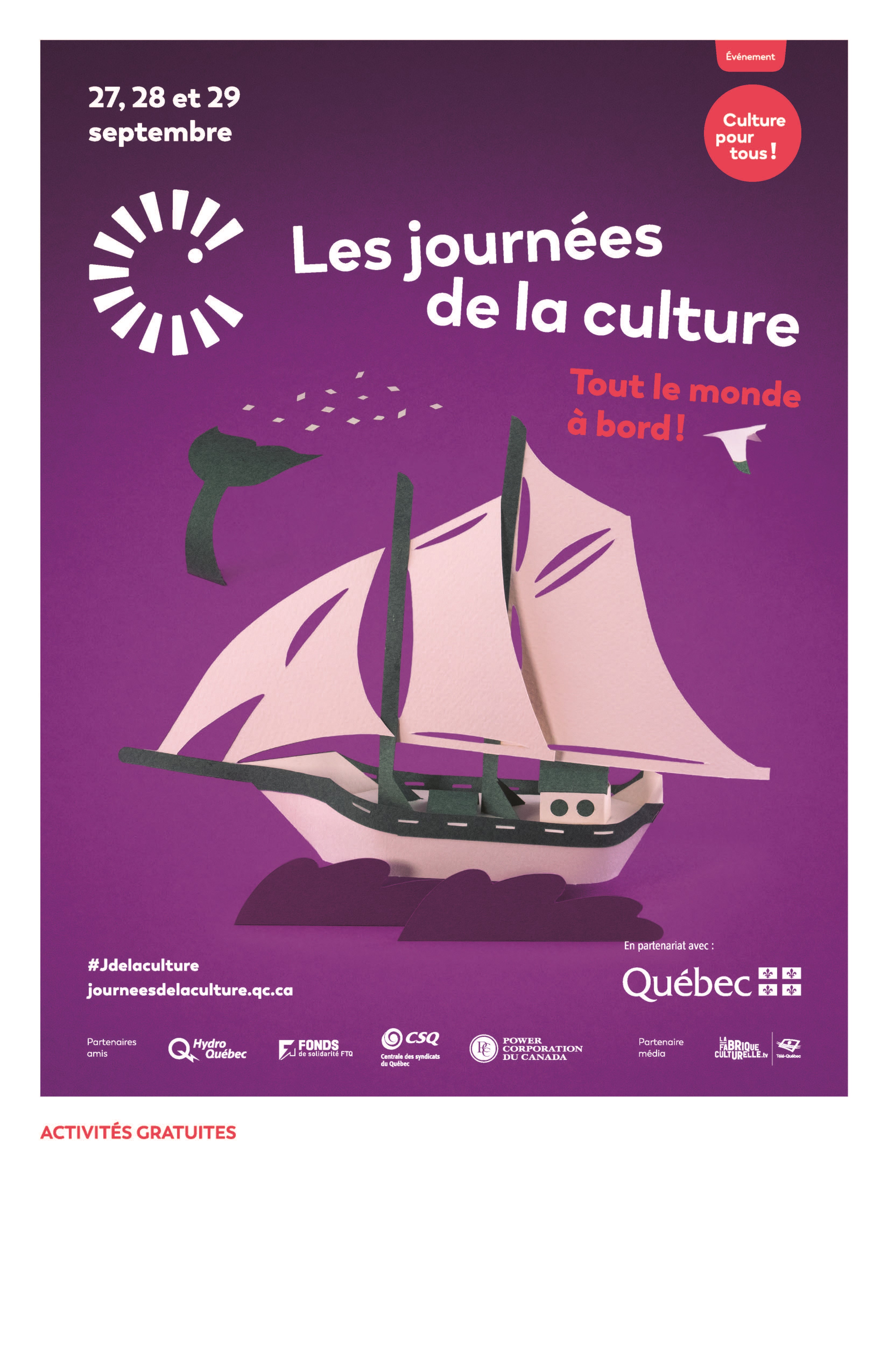 Les Journées de la culture dans la région de Portneuf : Une célébration incontournable de l'art ...