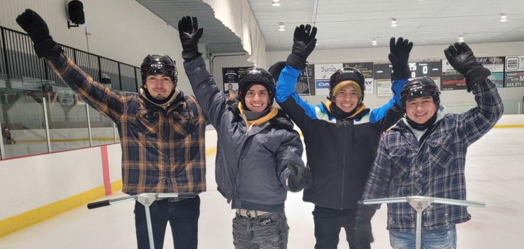 Mission accomplie pour la 4e édition de patinage interculturel de Saint ...